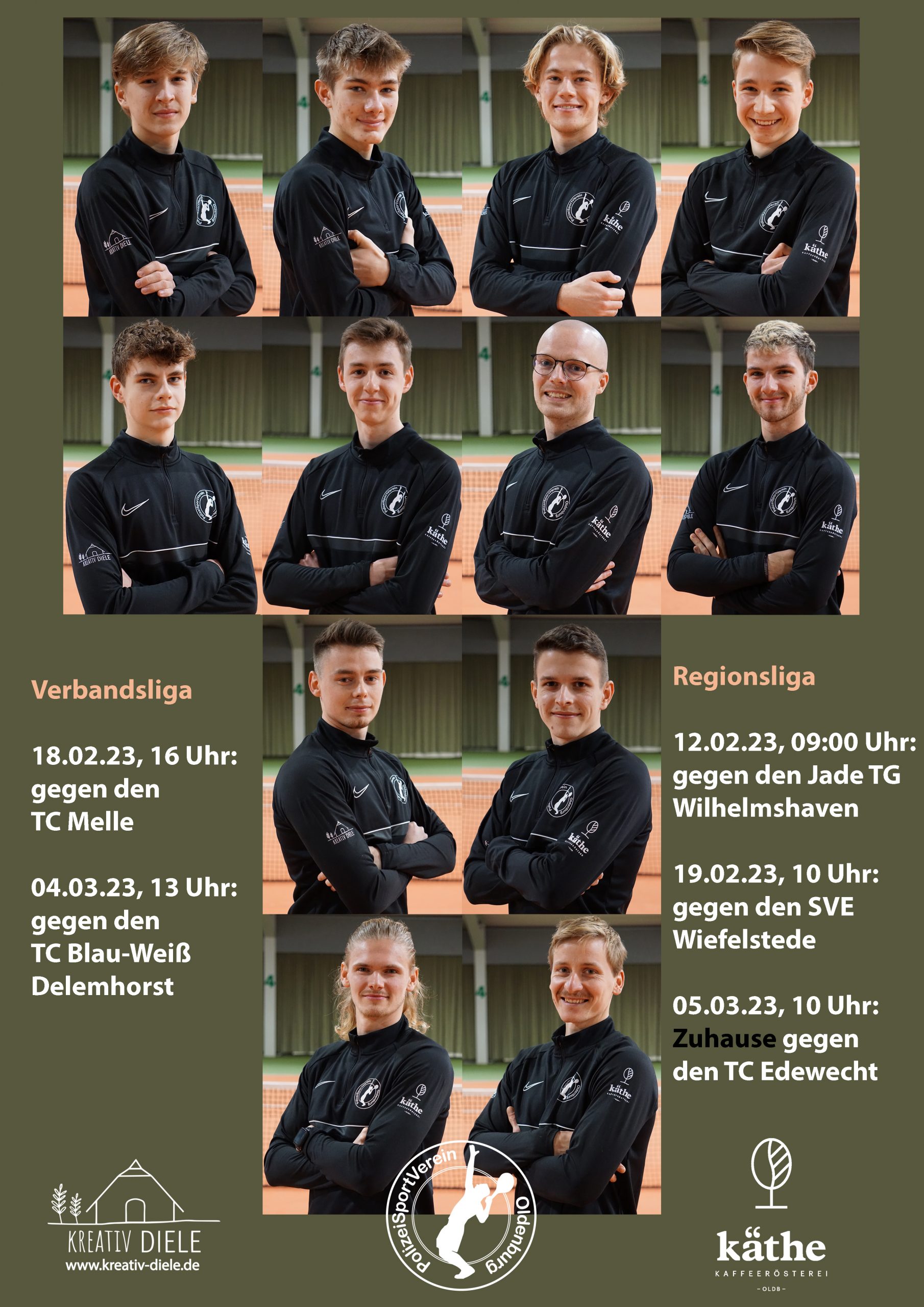 Halbzeit für die Herrenabteilung – PSV Oldenburg e.V.